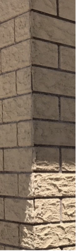 Imitation brick asbestos cement cladding - Asbestos Product Guide