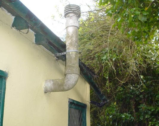 Asbestos cement flue pipes, cowls and fittings - Asbestos Product Guide