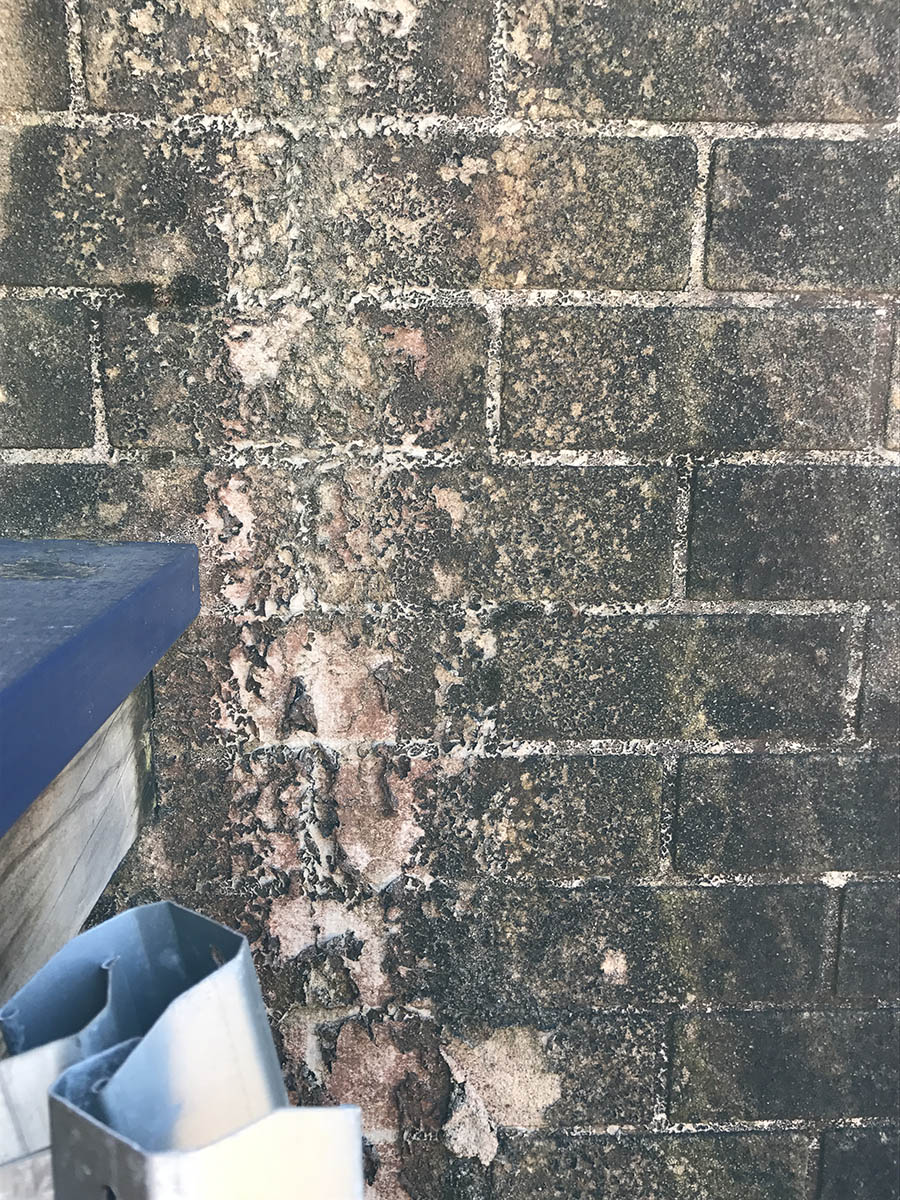 Imitation brick asbestos cement cladding - Asbestos Product Guide