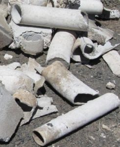 Asbestos cement conduit for electrical and telecommunication cables ...