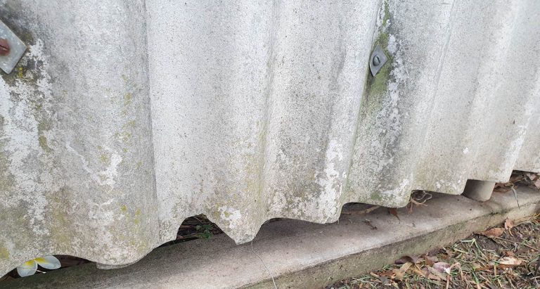 Asbestos cement fencing and screen panelling - Asbestos Product Guide