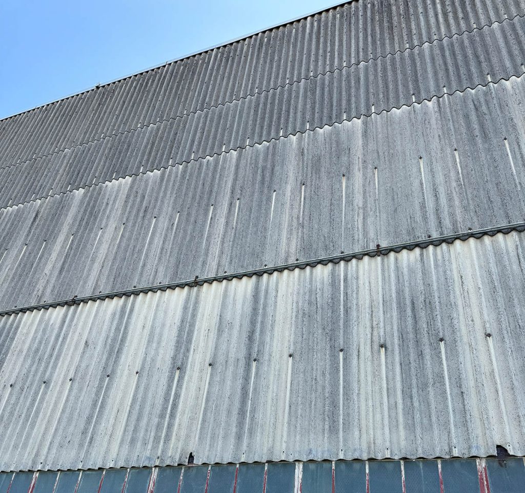 Corrugated asbestos cement sheeting – external walling - Asbestos ...