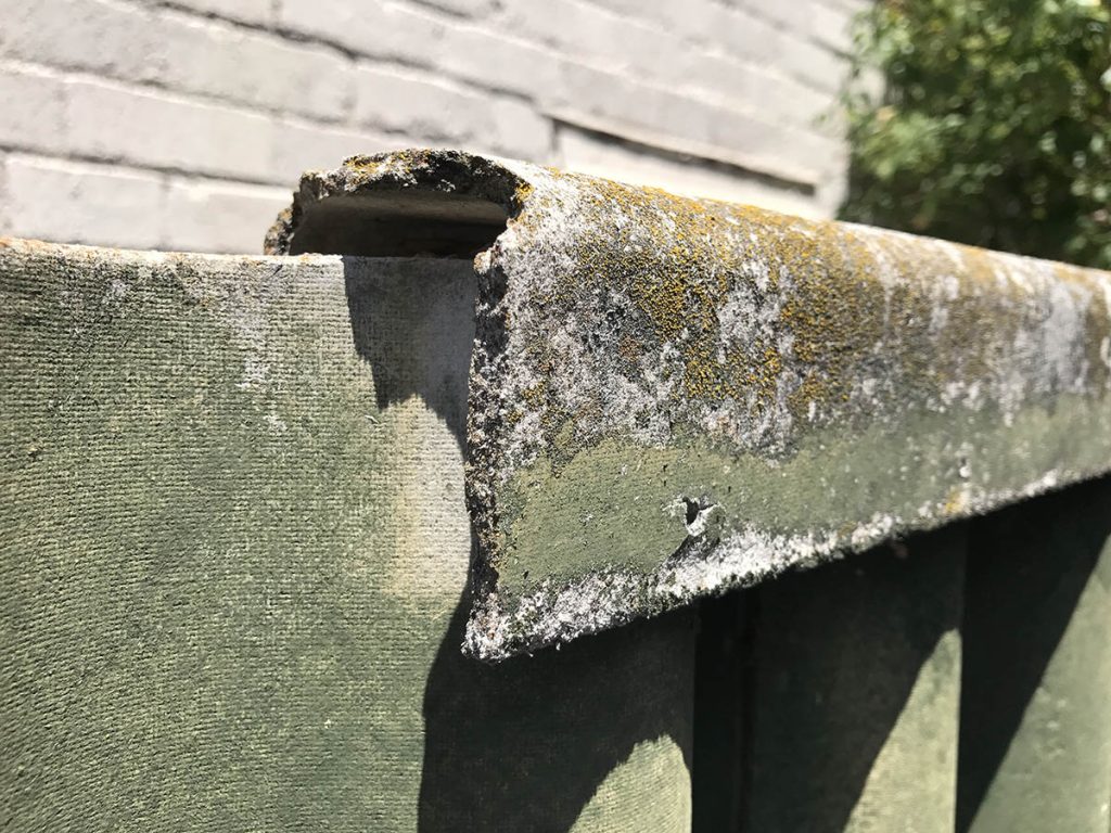 Asbestos cement fencing and screen panelling - Asbestos Product Guide