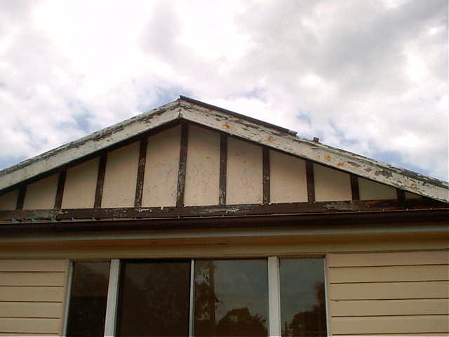 Asbestos cement gable panelling - Asbestos Product Guide