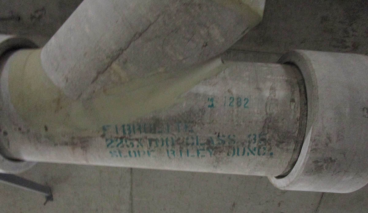 Asbestos cement water pipe couplings and connections - Asbestos Product ...