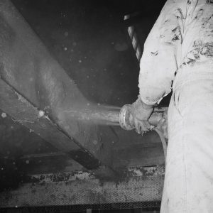 Sprayed coatings of asbestos - Asbestos Product Guide