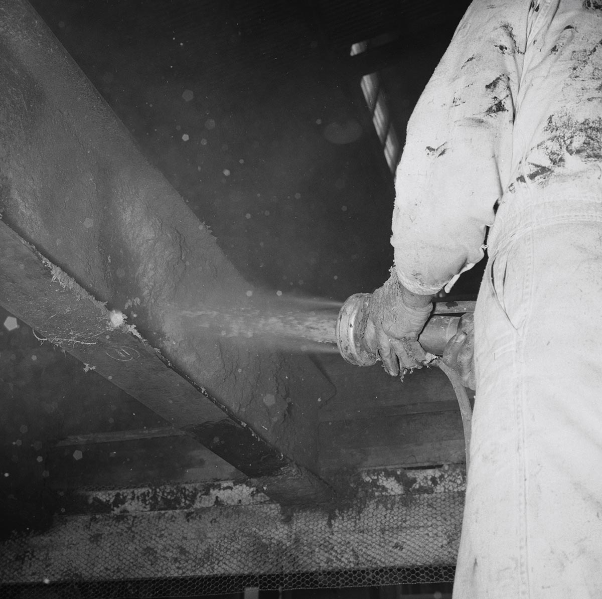 Sprayed coatings of asbestos - Asbestos Product Guide