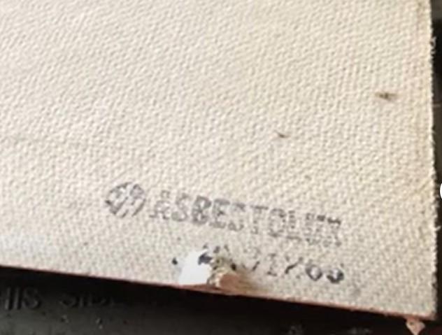 Asbestos cement ceiling sheeting - Asbestos Product Guide