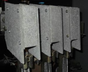 Arc shields and chute covers - Asbestos Product Guide