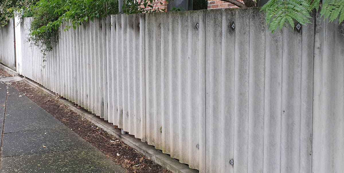 Asbestos cement fencing and screen panelling - Asbestos Product Guide