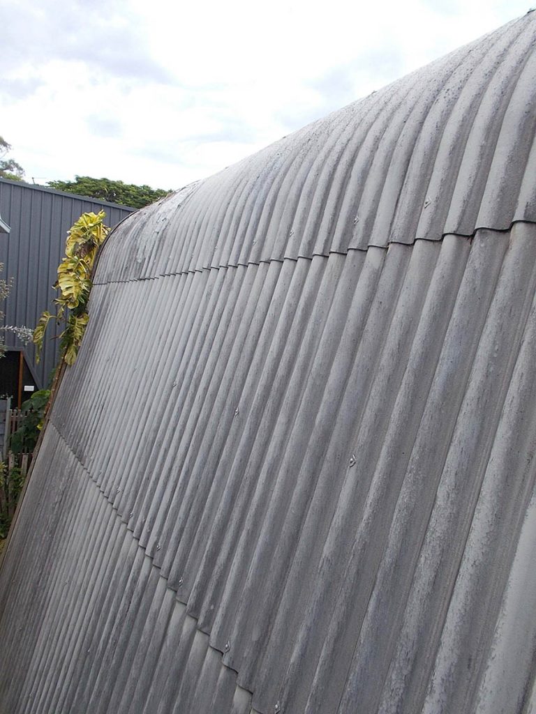 Corrugated asbestos cement sheeting - roofing - Asbestos Product Guide