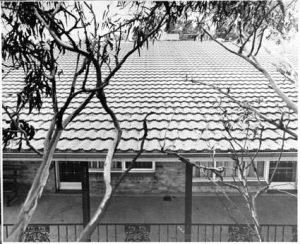 Bituminous coated imitation roof tiles - Asbestos Product Guide