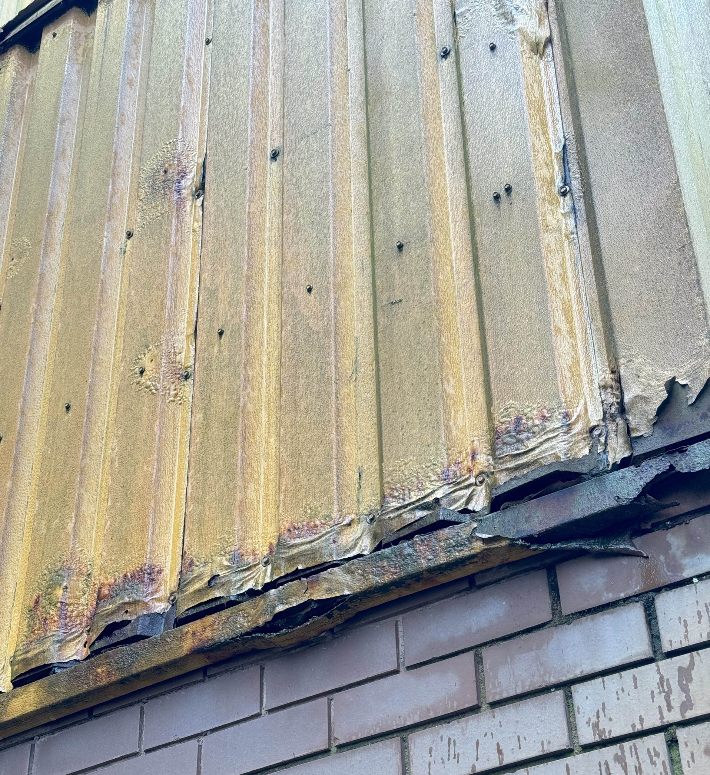 Galbestos – asbestos coated steel - Asbestos Product Guide