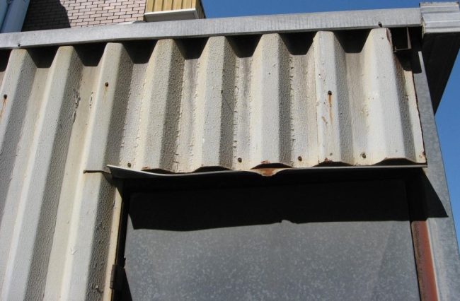 Galbestos – asbestos coated steel - Asbestos Product Guide