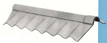 Asbestos cement ridge capping and gable ends - Asbestos Product Guide