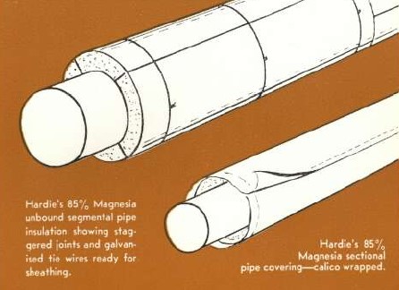 85% Magnesia insulation - Asbestos Product Guide