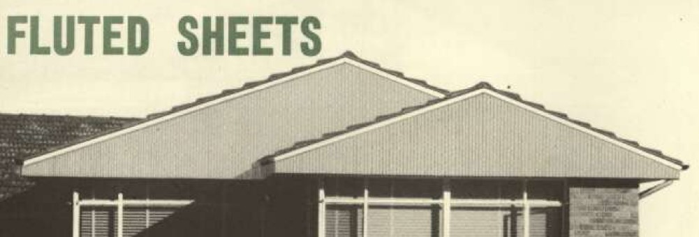 Asbestos cement gable panelling - Asbestos Product Guide