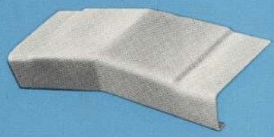 Asbestos cement ridge capping and gable ends - Asbestos Product Guide