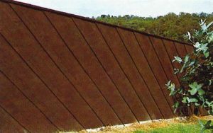 Asbestos cement fencing and screen panelling - Asbestos Product Guide