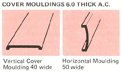 Asbestos cement battens / cement strapping / cover strips - Asbestos ...