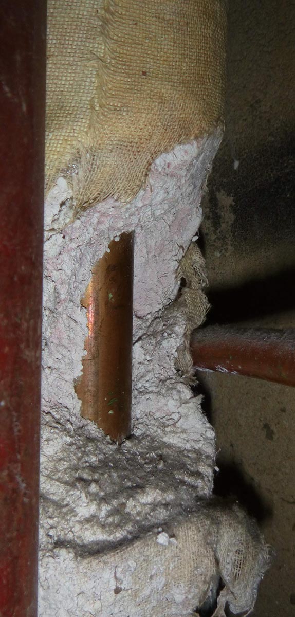 Pipe insulation (lagging) - Asbestos Product Guide
