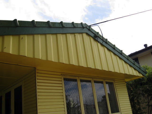 Asbestos cement gable panelling - Asbestos Product Guide