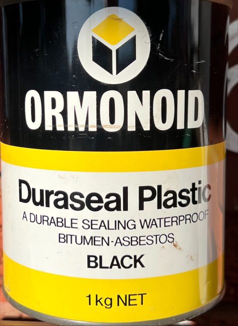 Bituminous compounds and sealants - Asbestos Product Guide