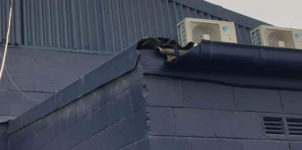 Asbestos cement gutters - Asbestos Product Guide