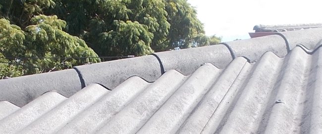 Asbestos cement ridge capping and gable ends - Asbestos Product Guide