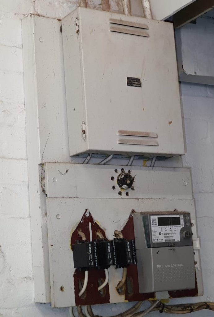 Arc shields and chute covers - Asbestos Product Guide