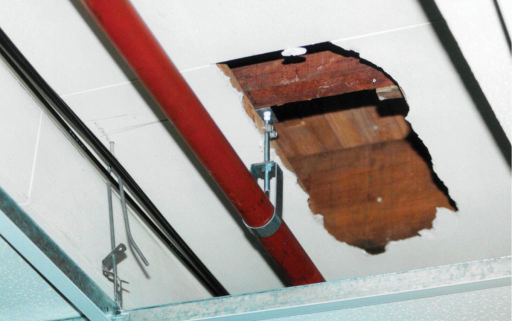 Asbestos cement tween panels (Fillets) and beam insulation for fire ...