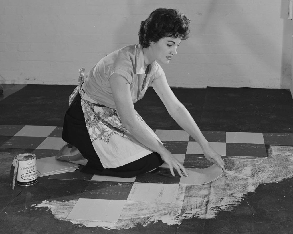 Vinyl flooring and tiles with asbestos - Asbestos Product Guide