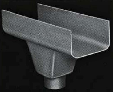 Asbestos cement gutter sump outlets - Asbestos Product Guide