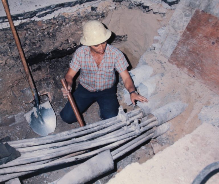 Asbestos cement conduit for electrical and telecommunication cables ...