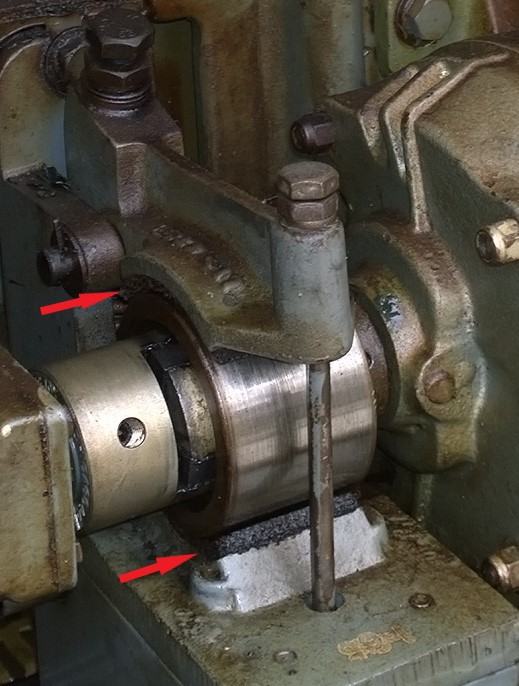 Brake pads in transformer tap changer motor units - Asbestos Product Guide