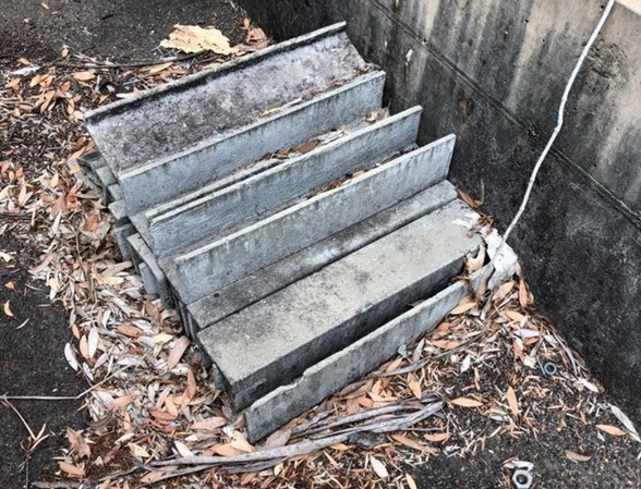 Asbestos cement cable troughing - Asbestos Product Guide