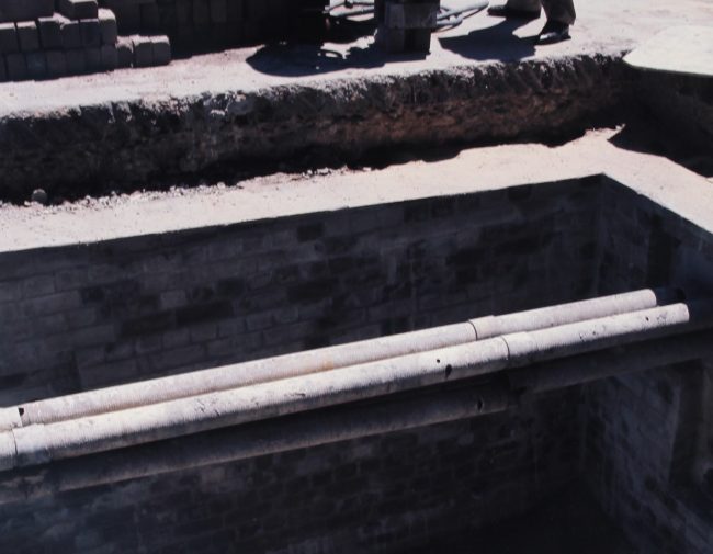 Asbestos cement conduit for electrical and telecommunication cables ...