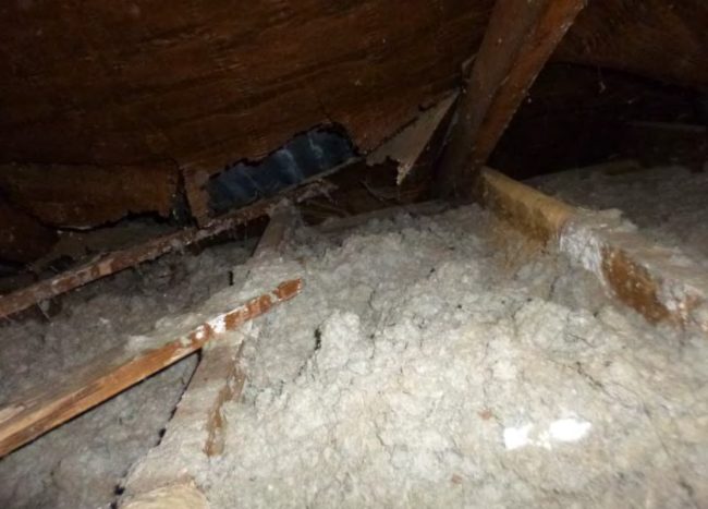 Loose-fill asbestos insulation - Asbestos Product Guide