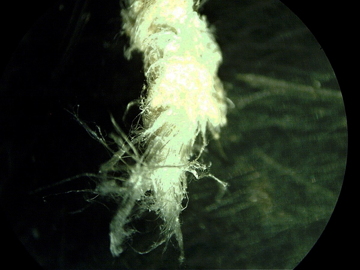 Woven asbestos textile for insulation - Asbestos Product Guide